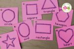 How to Use These Free Printable Shape Cards - Early Learning Ideas