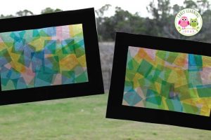 How to Get Your Kids Excited About Color with a Stained Glass Craft ...