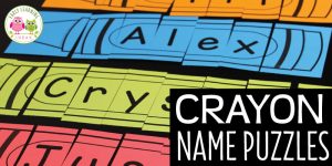 crayon-name-puzzles | Early Learning Ideas