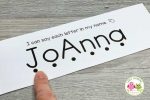 How to Easily Make Name Writing Activity Books - Early Learning Ideas