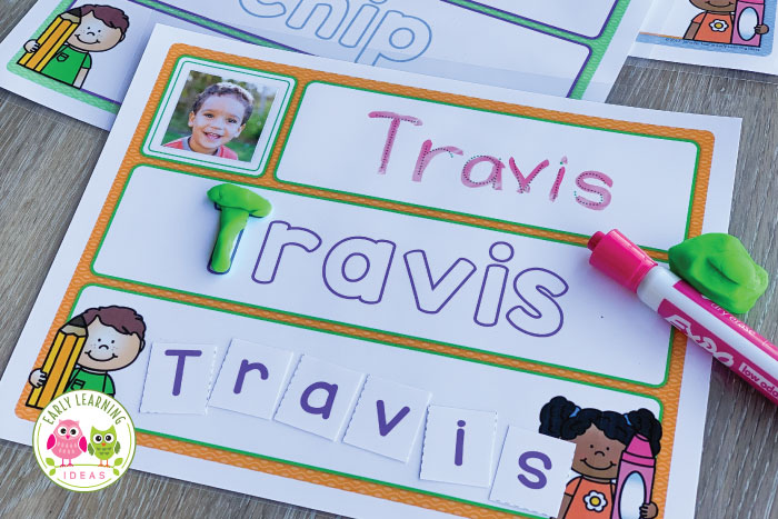 Name Activity Ideas For Your Preschoolers