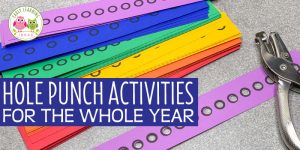 Success Snowflake Hole Punch Printable - Early Learning Ideas