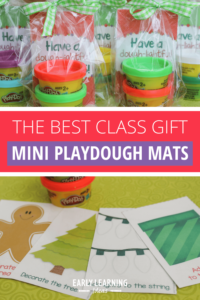 The Best Gift From Teacher To Preschoolers: Christmas Play Dough Mats ...