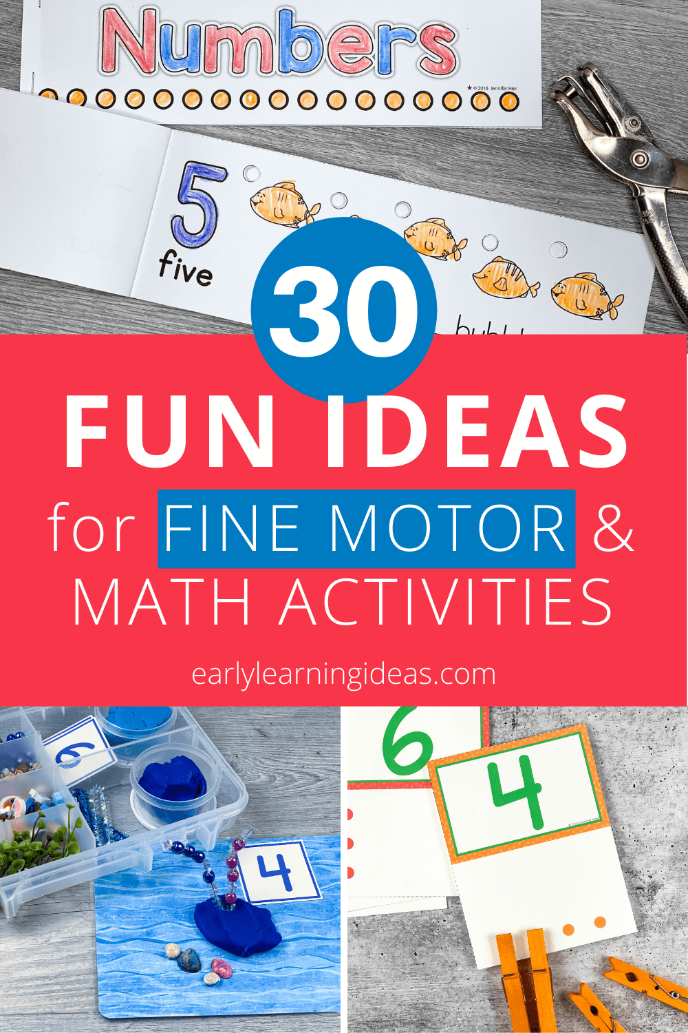 30 Of The Best Fine Motor Math Activities For Preschoolers