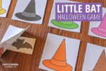 Preschool Halloween Game: Little Bat Printable