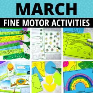 St. Patrick's Day Fine Motor Activities Kids Will Love