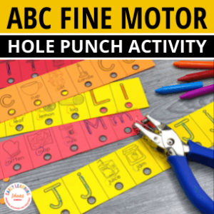 Fun Fine Motor Hole Punch Activities For Preschool To Use All Year