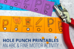 Hole Punch Printables: An Alphabet Activity & a Fine Motor Activity ...