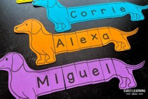 Make Custom Printable Name Puzzles for the Whole Year