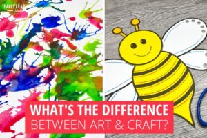 What's the Difference Between Art and Craft in Preschool?