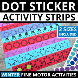 Dot Sticker Printables - 20 Simple Fine Motor Activities for Preschoolers