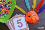 Everything You Need to Make an Easy Turkey Play Dough Activity