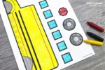 Free Printable Template to Make a Cool School Bus Craft