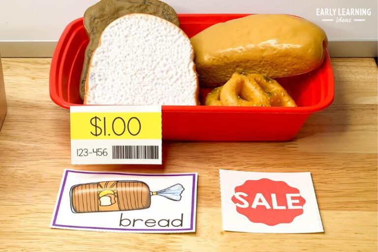 How to Set up a Pretend Grocery Store Dramatic Play Center