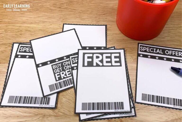 How to Set up a Pretend Grocery Store Dramatic Play Center