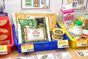 How to Set up a Pretend Grocery Store Dramatic Play Center