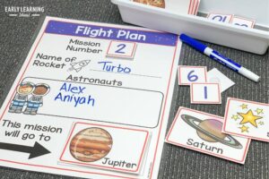 How to Make a Space Dramatic Play Area