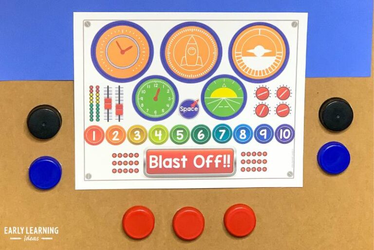 How to Make a Space Dramatic Play Area