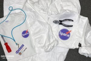 How to Make a Space Dramatic Play Area