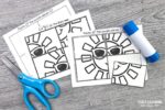 Printable Cut and Paste Puzzles for Scissor Skills Practice