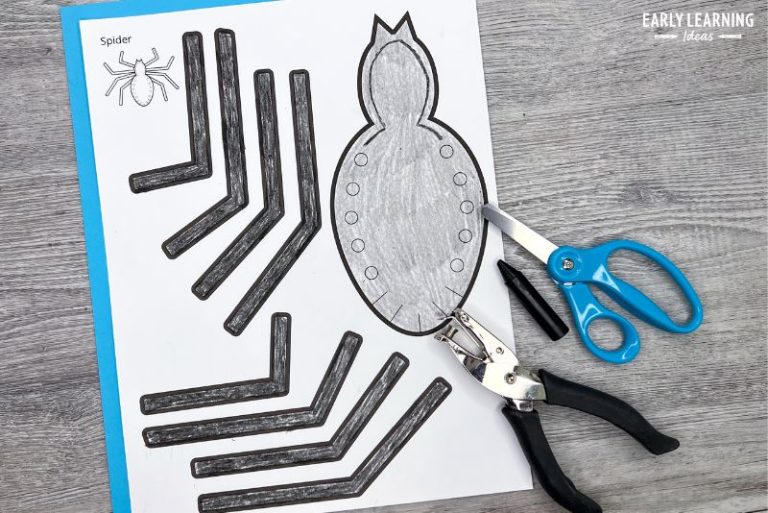 Make an Easy Spider Craft for Preschoolers This Halloween