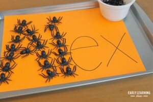 Simple Spider Themed Activities for Preschoolers