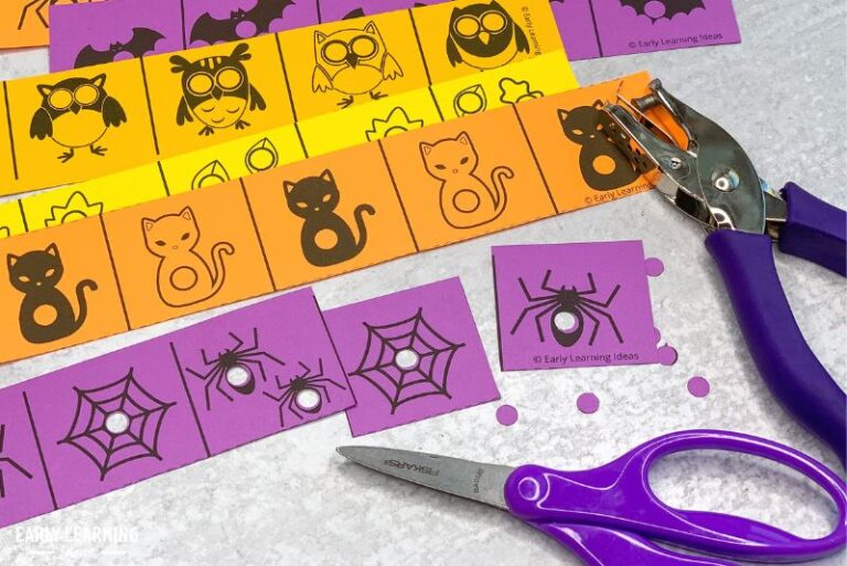 Simple Spider Themed Activities for Preschoolers