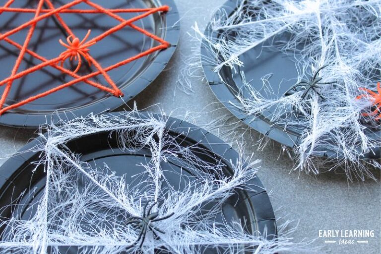 Simple Spider Themed Activities for Preschoolers
