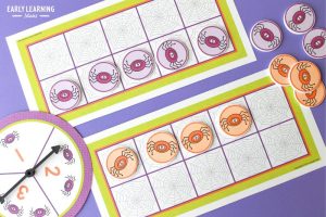 Free Cute Printable Spider Counting Book For Preschool