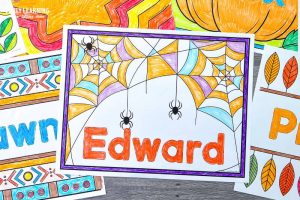Simple Spider Themed Activities for Preschoolers