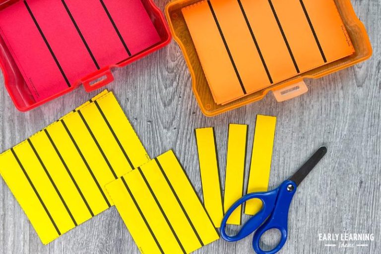 Fun Line Cutting Practice Activities to Build Scissor Skills