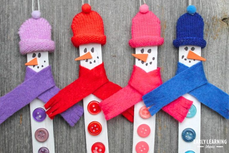 Fun & Easy Snowman Craft Ideas To Make With Kids