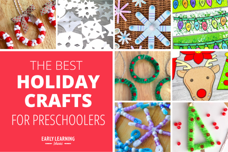 The Best Christmas and Holiday Crafts for Preschoolers