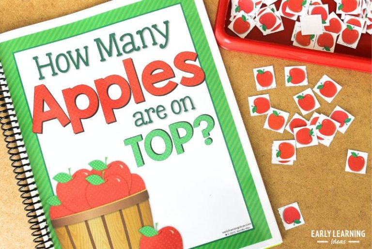 Apples On Top: Make A Class Apple Counting Book [Free Template]