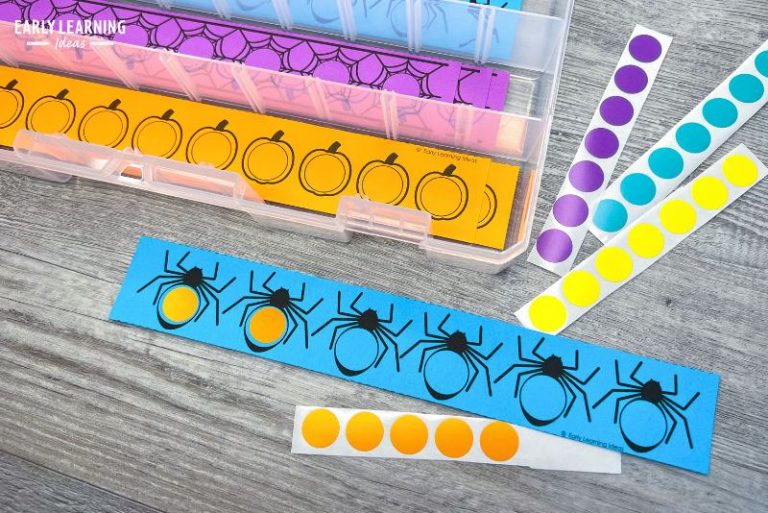 Simple Spider Themed Activities for Preschoolers