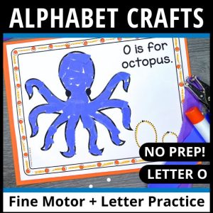 Quick Letter O Crafts for Preschool (Print & Use Today)
