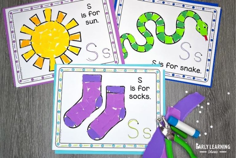 Easy Crafts for The Letter S That Build Skills