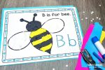 Letter B Crafts for Preschool That Build Fine Motor Skills