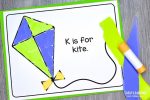 Easy Crafts for the Letter K Using Paper Tearing