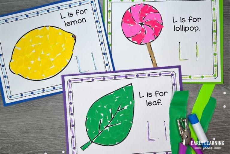 Fun & Easy Crafts for The Letter L