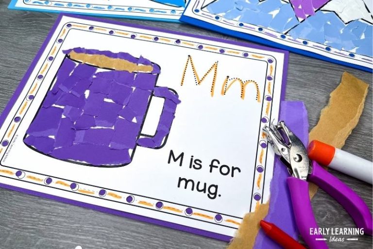 Crafts for The Letter M (No-Prep & Skill-Building)