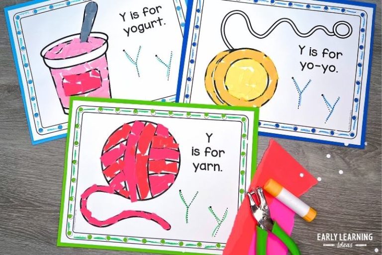 Simple Crafts for The Letter Y (That Build Skills)