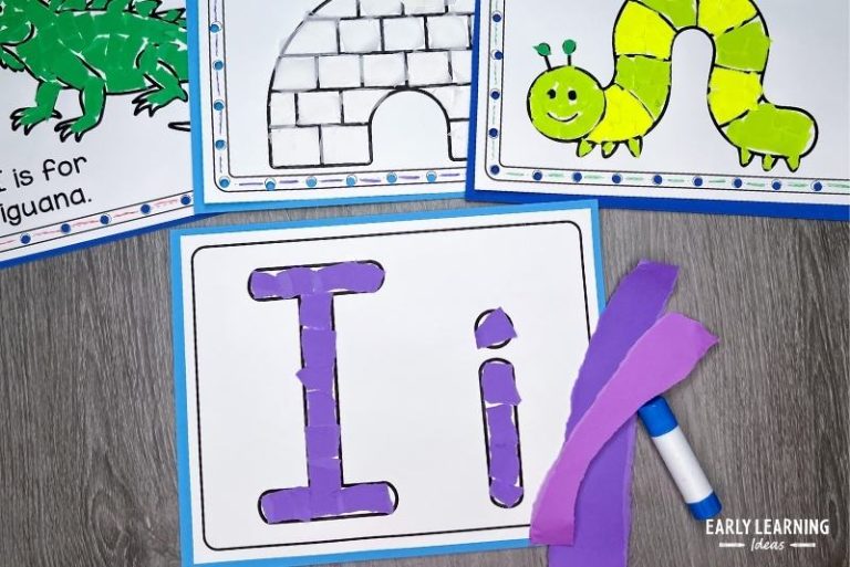 Simple & Creative Letter I Crafts for Preschool Kids