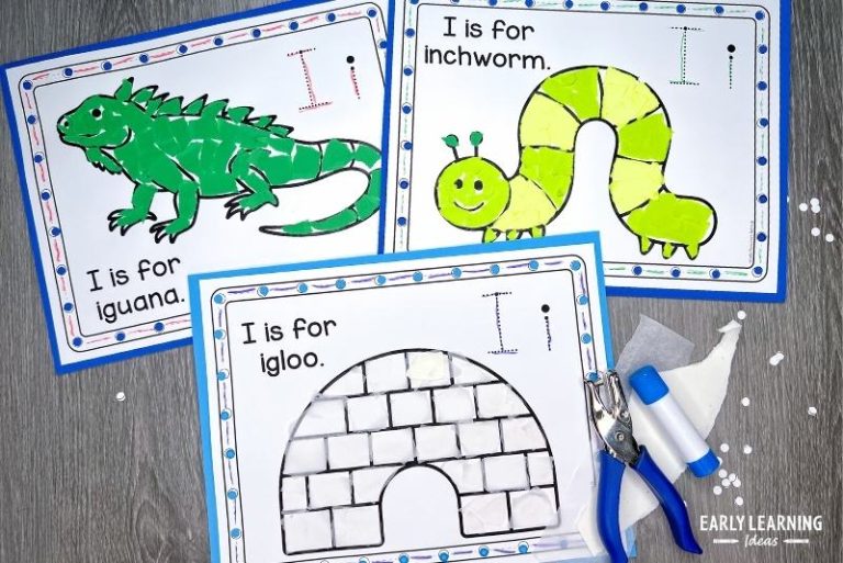 Simple & Creative Letter I Crafts for Preschool Kids