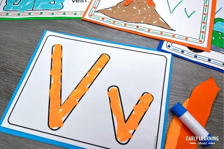 Fun & Easy Crafts for The Letter V