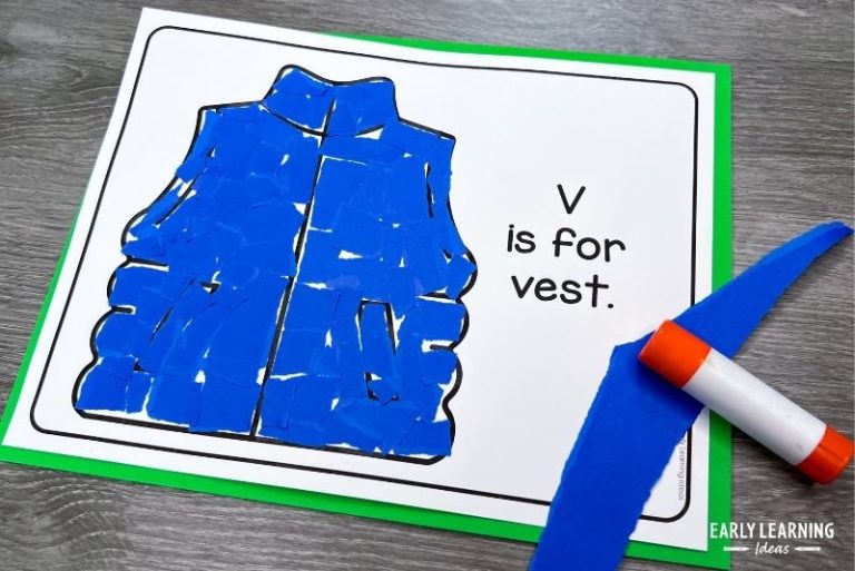 Fun & Easy Crafts for The Letter V