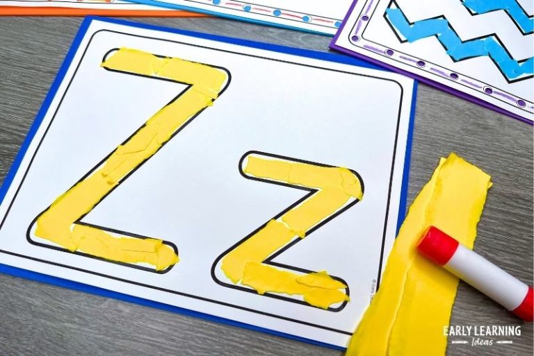 Crafts for The Letter Z (No-Prep & Skill-Building)