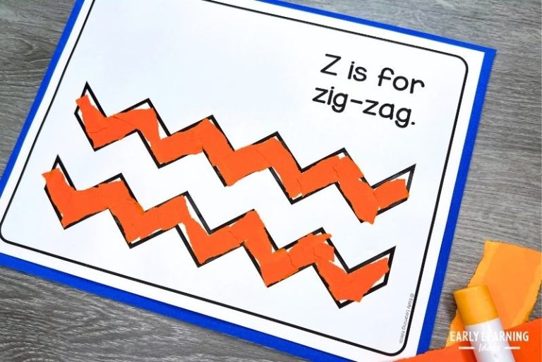 Crafts for The Letter Z (No-Prep & Skill-Building)