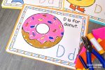 Letter D Crafts for Preschoolers: Donut, Duck & Dolphin