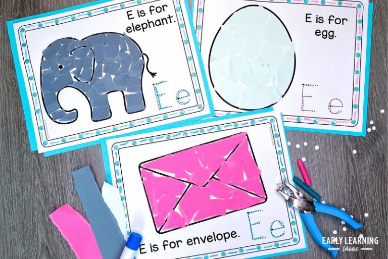 Fun & Easy Letter E Crafts for Preschool